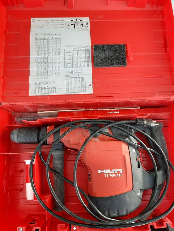 Hilti TE 76P-ATC (Gebraucht) in Vaduz für CHF 750 – nur Abholung auf ...