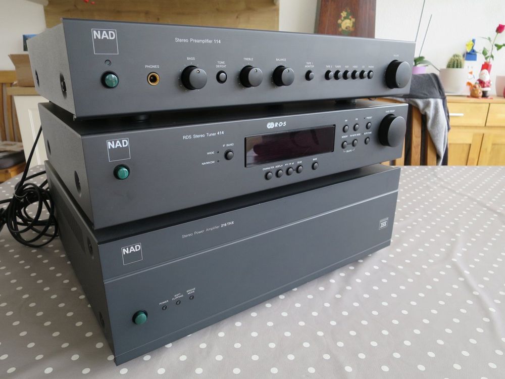 NAD HIFI 114/414/216 THX 2x125W / 1x400W (Gebraucht) in Biel/Bienne für ...