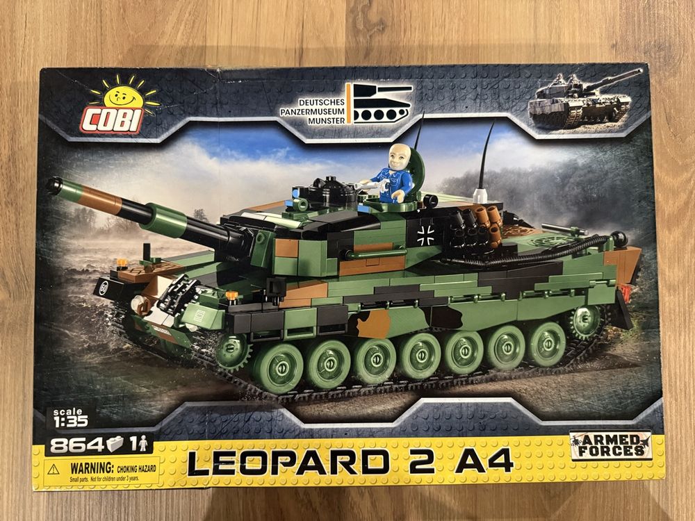 Cobi Leopard 2 A4 Panzer, 864 Teile, Neu, Winter-Deal! (Neu und ...