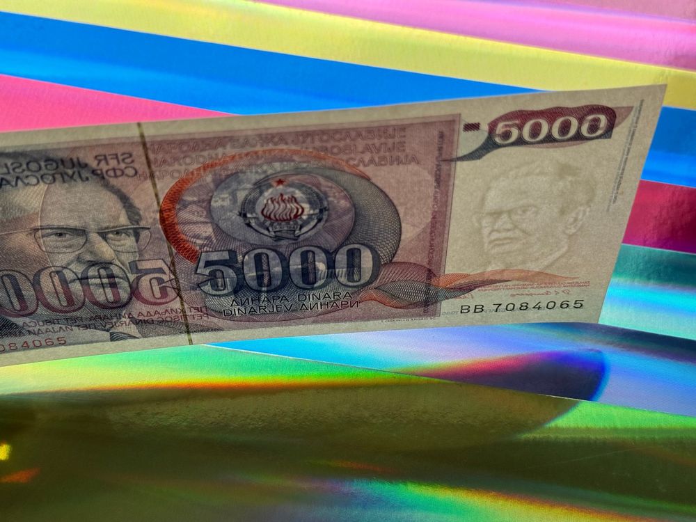 Belgrad 1985 - Jugoslawien - 5000 Dinara UNC - TITO (Neu und ...