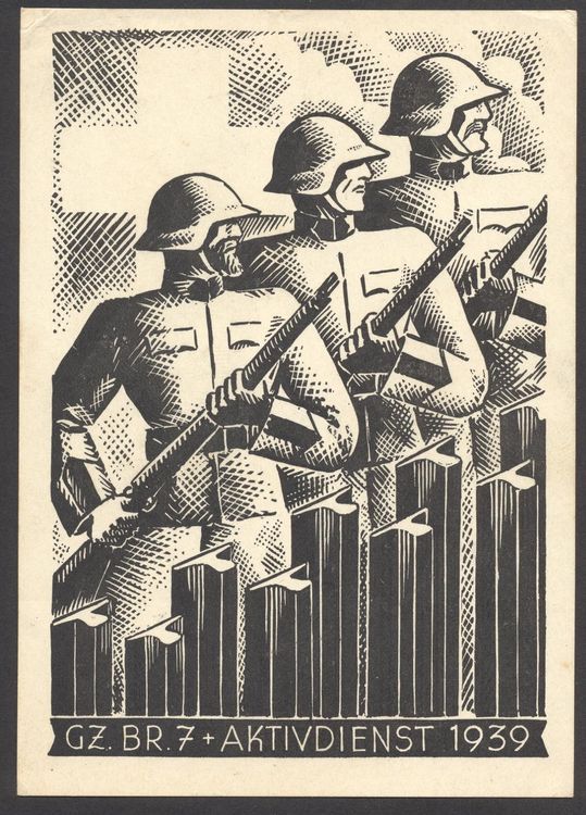 WK2 Einheitskarte Grenztruppen Nr. 3 (Gebraucht) in Siebnen für CHF 20 – mit Lieferung auf ...