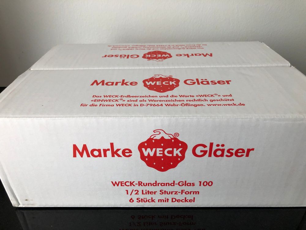 Weck Gläser 742 6er Pack (Gebraucht) in Zürich für CHF 10 – nur ...