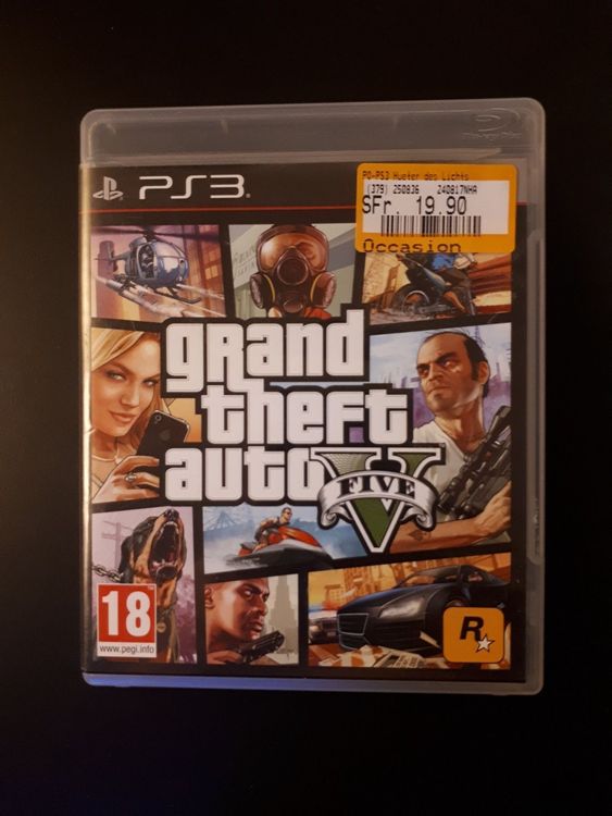 Sony Playstation 3 PS3 - Grand Theft Auto V GTA - komplett (Gebraucht ...