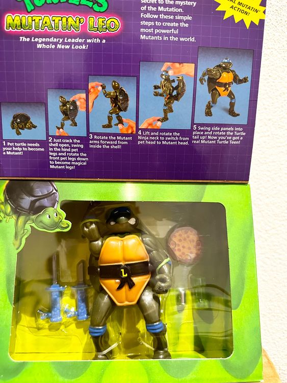 Neu 2023 Tmnt ninja Turtles Mutatin Leo rar playmates mutant (Neu und ...