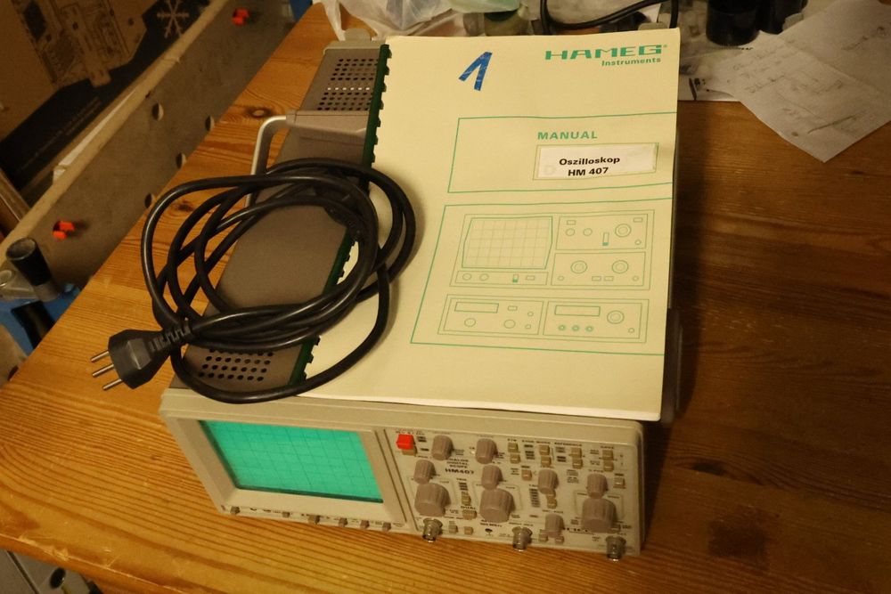 Analog / Digital Oszilloskop HAMEG HM407 2 Channel 40MHz (Gebraucht) in Obfelden für CHF 299 ...