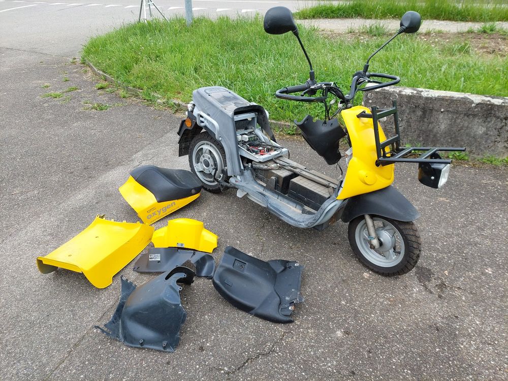 Oxygen OX 5 E - Roller Scooter Teile Parts Post PTT Elektro | Kaufen ...