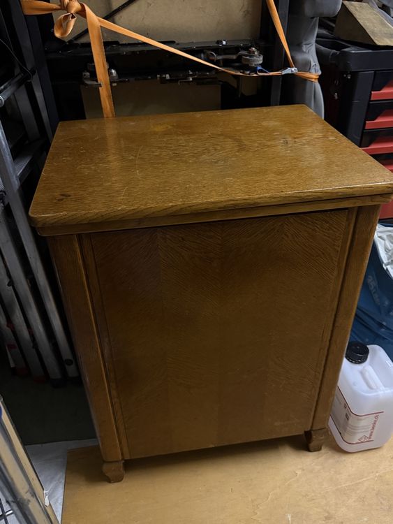 Pfaff Alpina Nähmaschine im Tisch, Vintage 1943, Rarität (Gebraucht) in ...