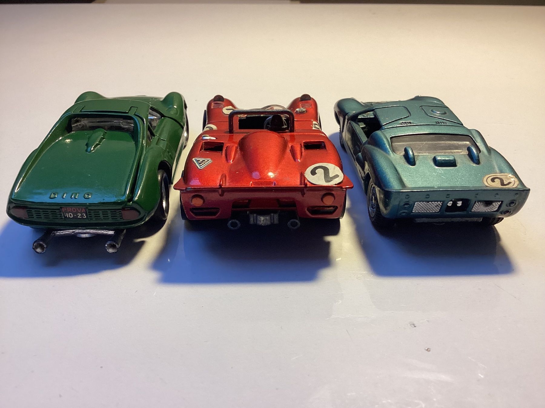 3 Italo Modellautos "ALFA ROMEO-FERRARI“ Mercury Mebetoys (Neu (gemäss ...