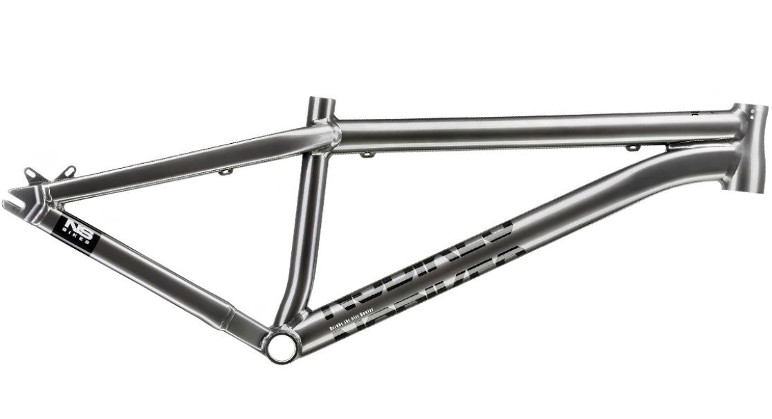 NS Bikes Rahmenkit Decade V2 dark chrome / Dirt Jump (Neu und ...