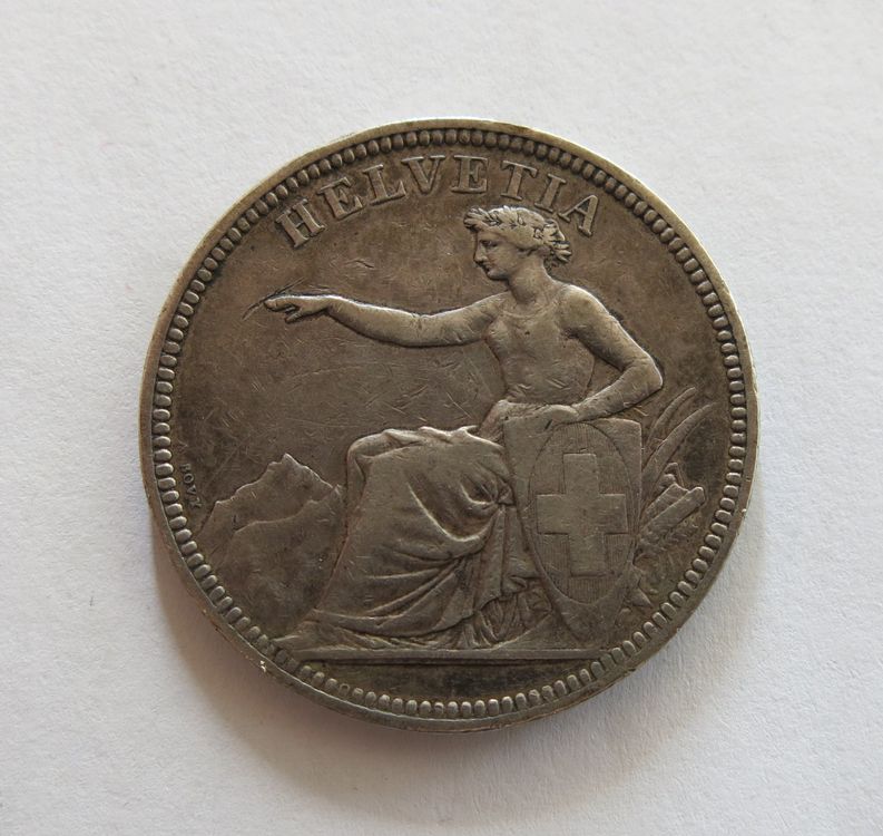 Suisse 5 Francs 1874 B. | Kaufen auf Ricardo