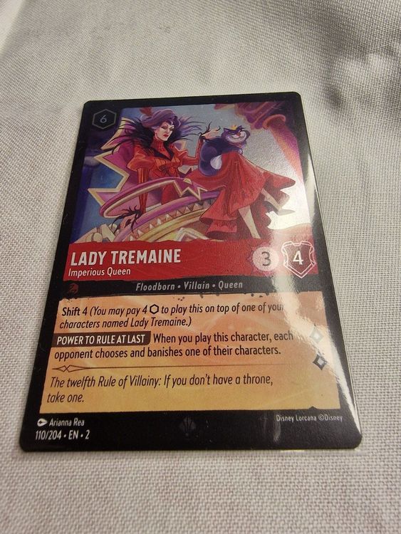 Lorcana - Lady Tremaine - Imperious Queen - Foil / Holo | Kaufen auf ...
