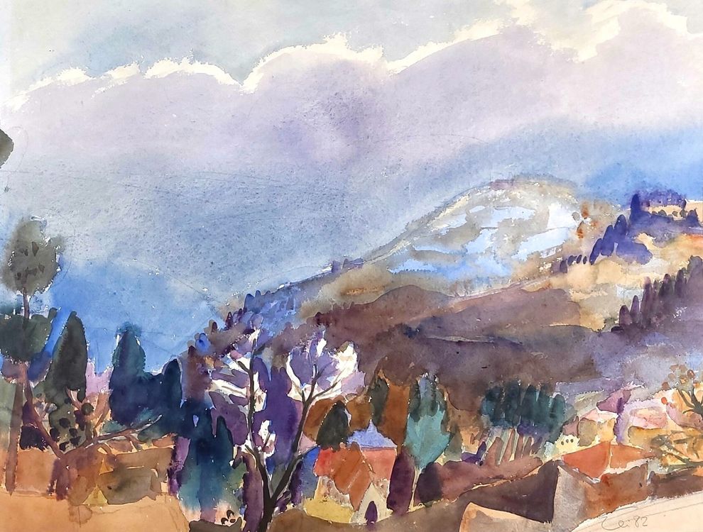 Eli Läuchli-Gysi *1958 - Aquarell (Gebraucht) in Elgg für CHF 50 – mit Lieferung auf Ricardo kaufen