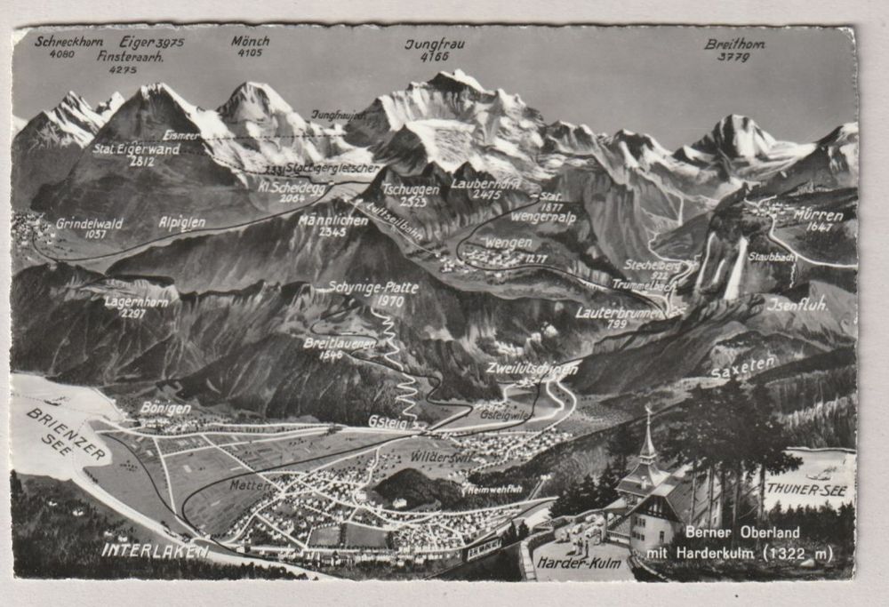 BERNER OBERLAND mit Harder Kulm (A9 | Kaufen auf Ricardo
