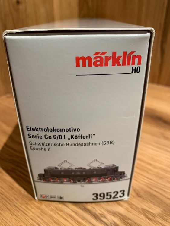Märklin 39523, Ce 6/8 I "Köfferli", AC, H0, OVP, Top! (Neu (gemäss ...