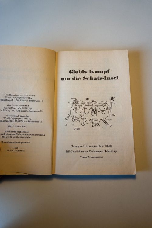 Globis lustige Taschenbücher – 1 – Schatzinsel & Fabelwelt – (Gebraucht) in Flims Waldhaus für ...