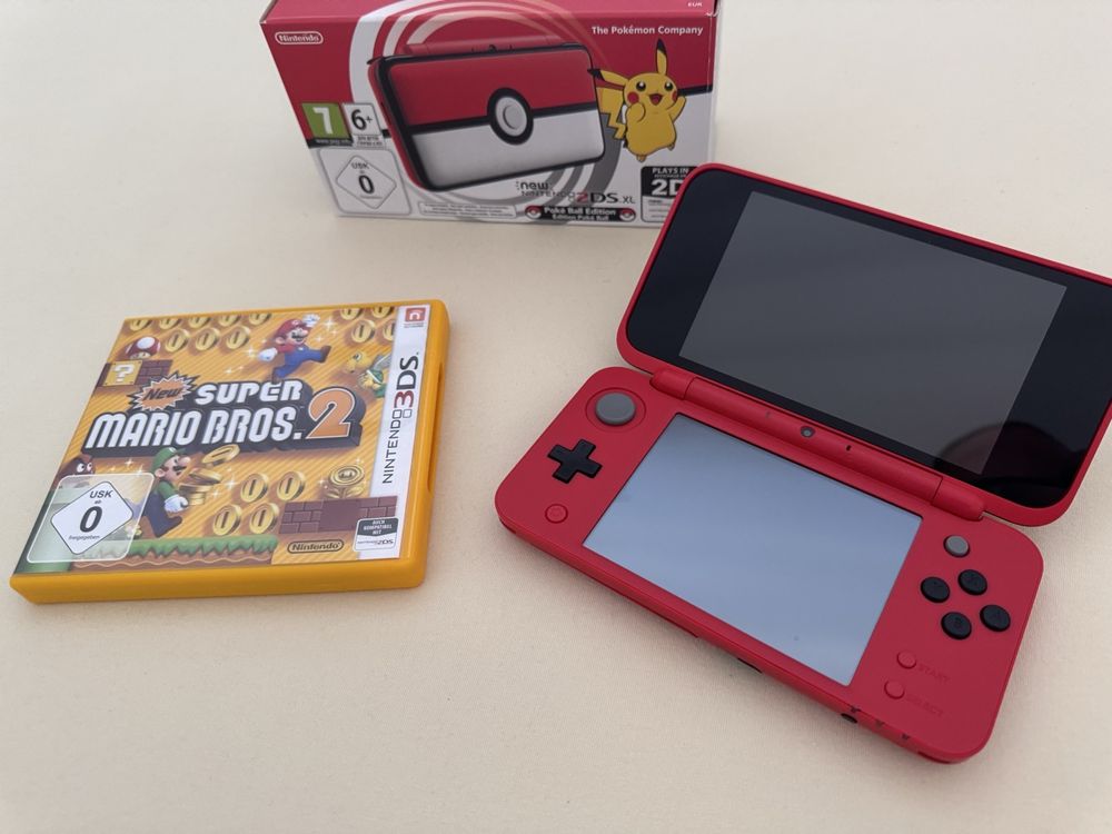 Nintendo 2DS XL Pokemon Edition + Mario Spiel (Gebraucht) in Uster für ...
