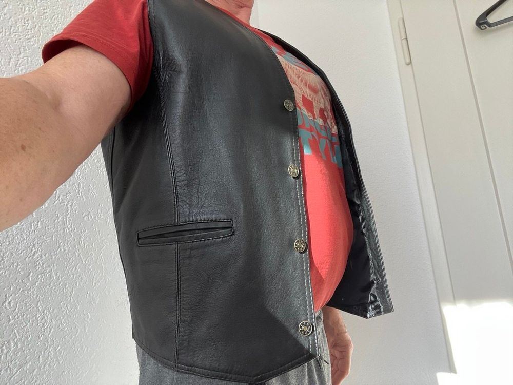 Echt Leder Weste, Top Zustand! (Gebraucht) in Heimberg für CHF 10 – mit ...