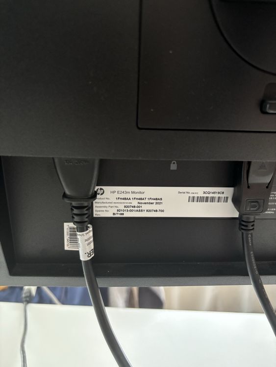 2x HP 24-Inch Full HD Monitore - Perfect for Work! (Gebraucht) in ...