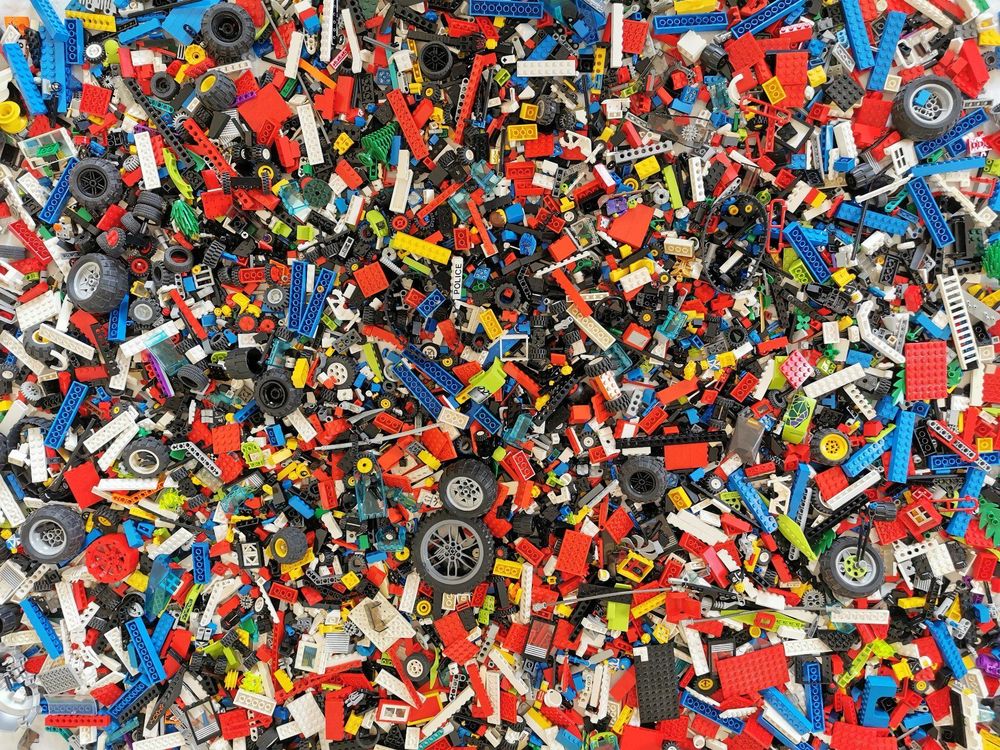 9 kg Lego gemischt inkl. Figuren | Kaufen auf Ricardo