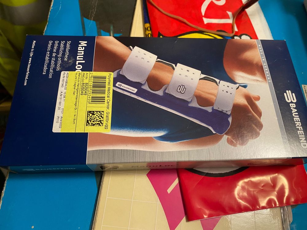BAUERFEIND ManuLoc. Handgelenk Bandage, Handorthese Gr. 1 (Neu und ...