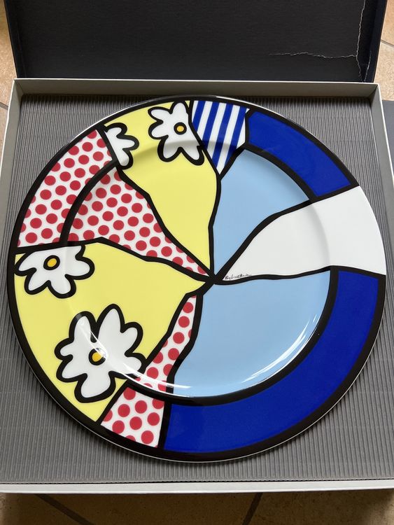 Rosenthal Platzteller 2662/3000 Roy Lichtenstein (Gebraucht) in Egg b. Zürich für CHF 200 – mit ...