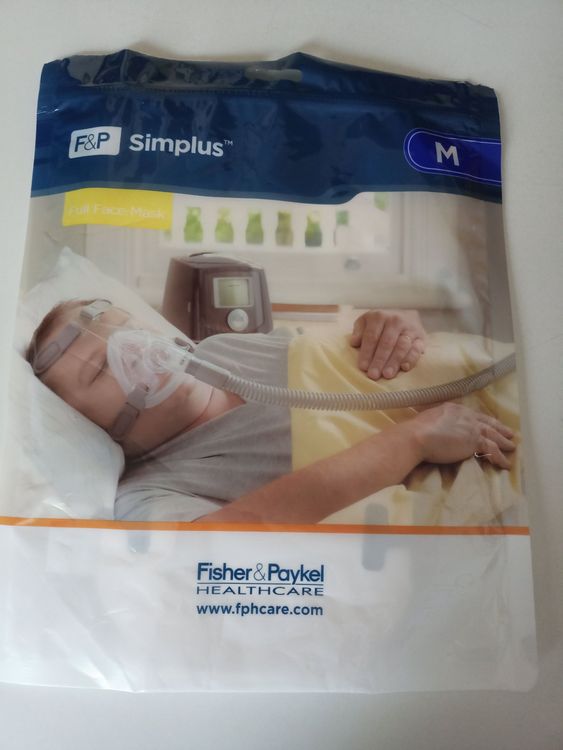 Simplus Full Face Maske - Medium | Kaufen auf Ricardo