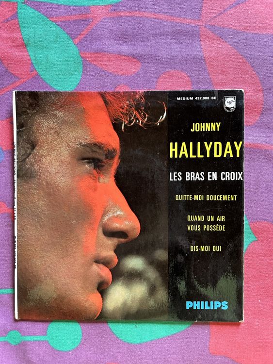 Vinyle Johnny Hallyday - Les Bras En Croix 45T (Gebraucht) in St ...