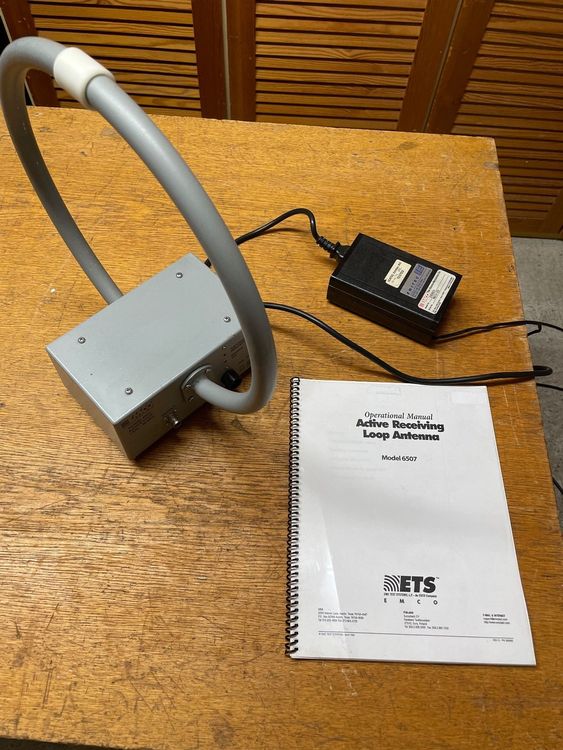 EMC-Test Active Receiving Loop Antenna (Gebraucht) in Kaltbach für CHF ...