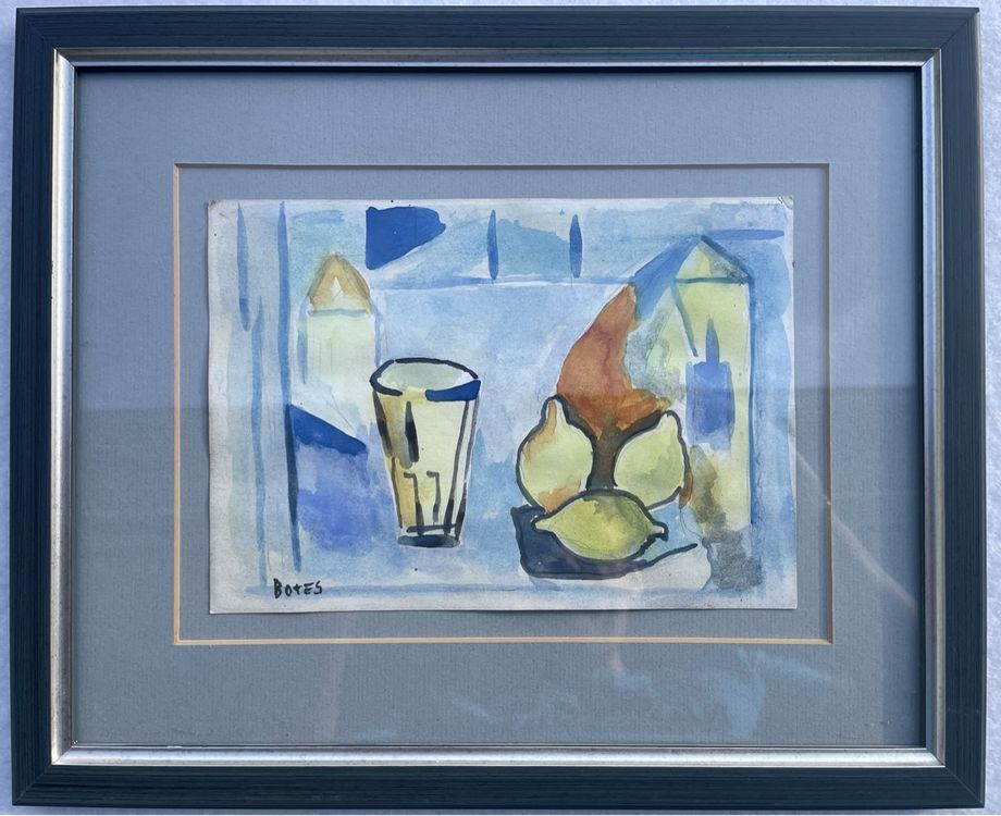 Aquarell Francisco Bores, Gerahmt (Gebraucht) in Plasselb für CHF 123 – mit Lieferung auf ...