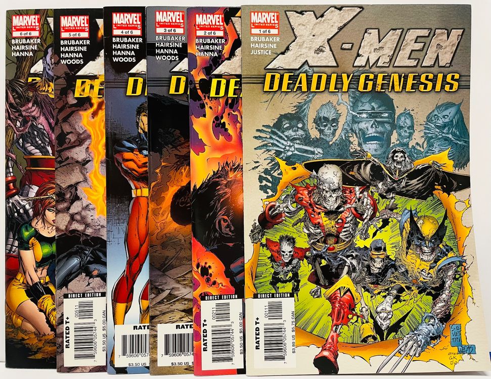 MARVEL LIMITED SERIES, X-MEN DEADLY GENESIS #1-6 (Gebraucht) in Reinach ...