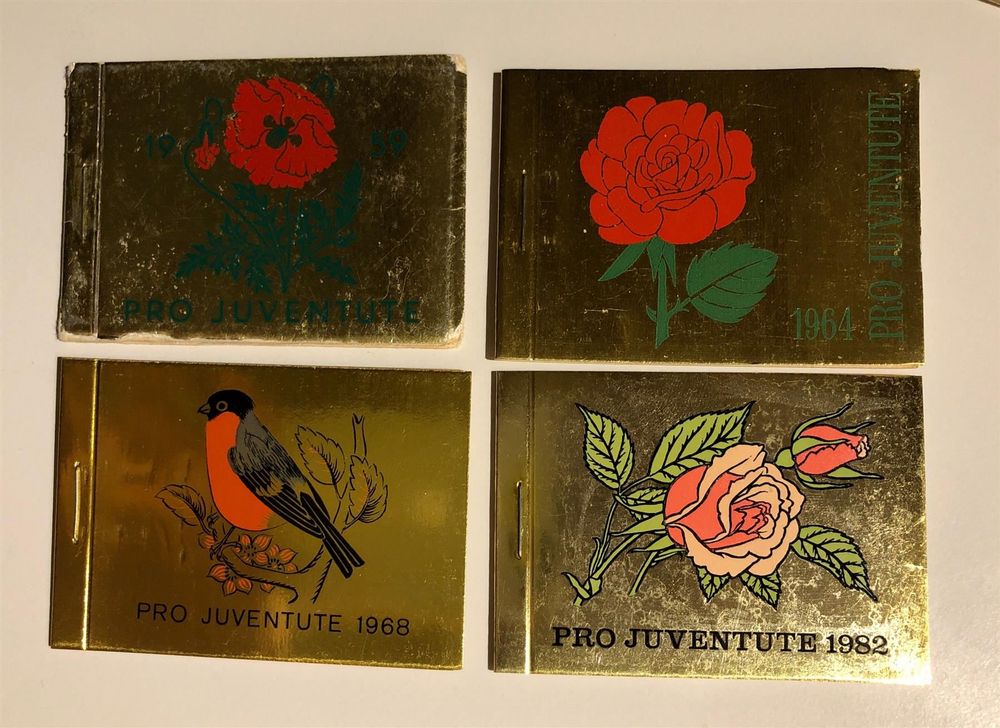 9 Markenhefte PRO JUVENTUTE mit ET-O (Gebraucht) in Lufingen für CHF 10.2 – mit Lieferung auf ...