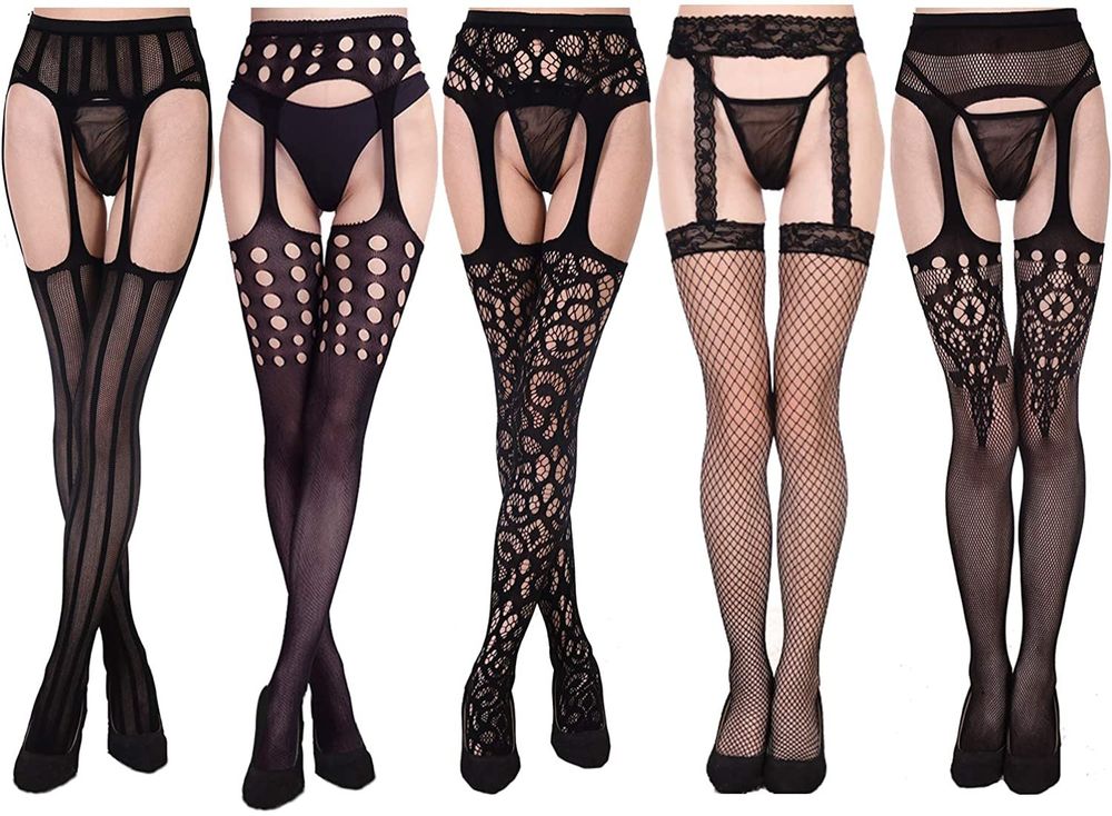 5-pack Sexy Netz Strumpfhosen Pantyhose Strapsen | Kaufen auf Ricardo