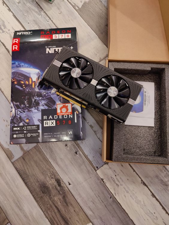 Sapphire Radeon RX570 Nitro+ 4GB (Gebraucht) in Vandoeuvres für CHF 31 ...