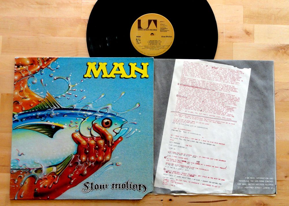 LP MAN slow motion UA USA 1974 PROG ROCK | Kaufen auf Ricardo