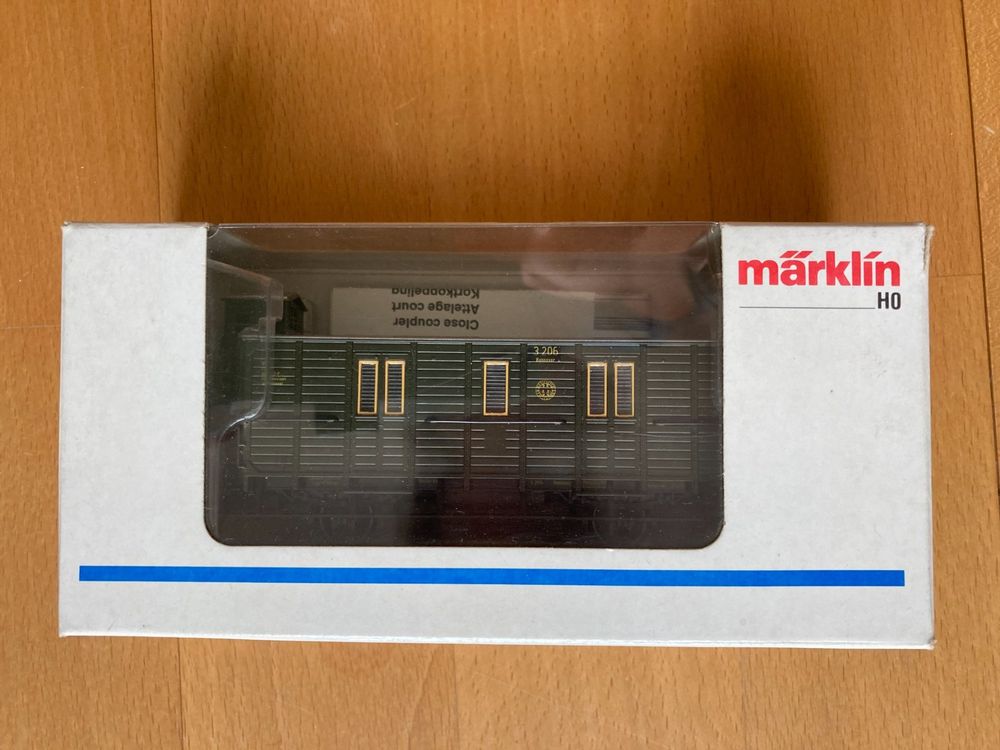 märklin 4507 H0 DR Paket - Postwagen neu originalverpackt (Neu und originalverpackt) in Subingen ...