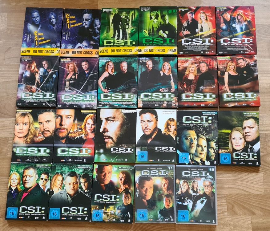 CSI DVD's Staffel 1 bis 12 ab 1.- | Kaufen auf Ricardo