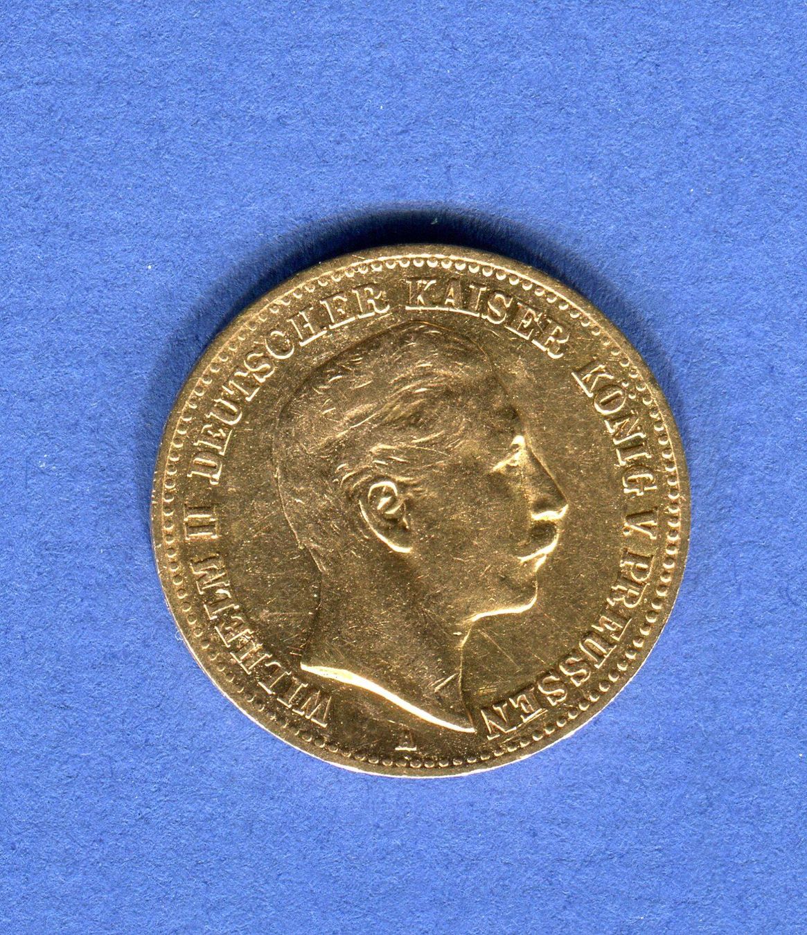 (1842) Preussen 10 Mark 1898 Gold (Gebraucht) in Rüthi (Rheintal) für ...