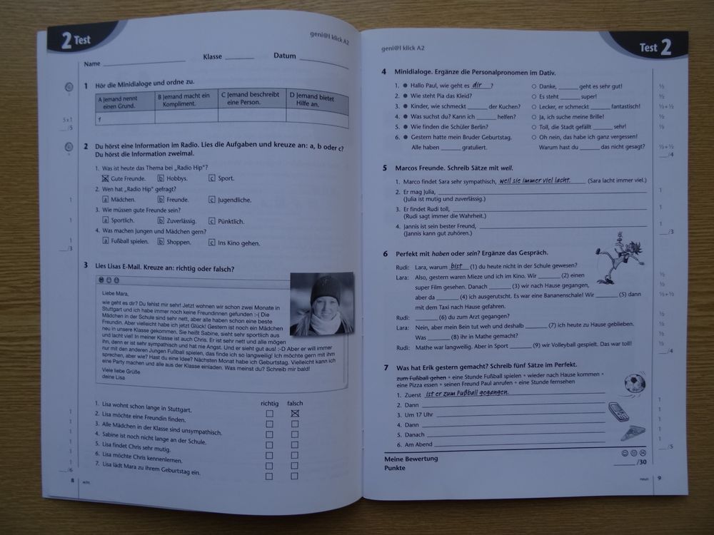 Genial Klick A2 - Lehrerhandbuch und Testheft | Kaufen auf Ricardo