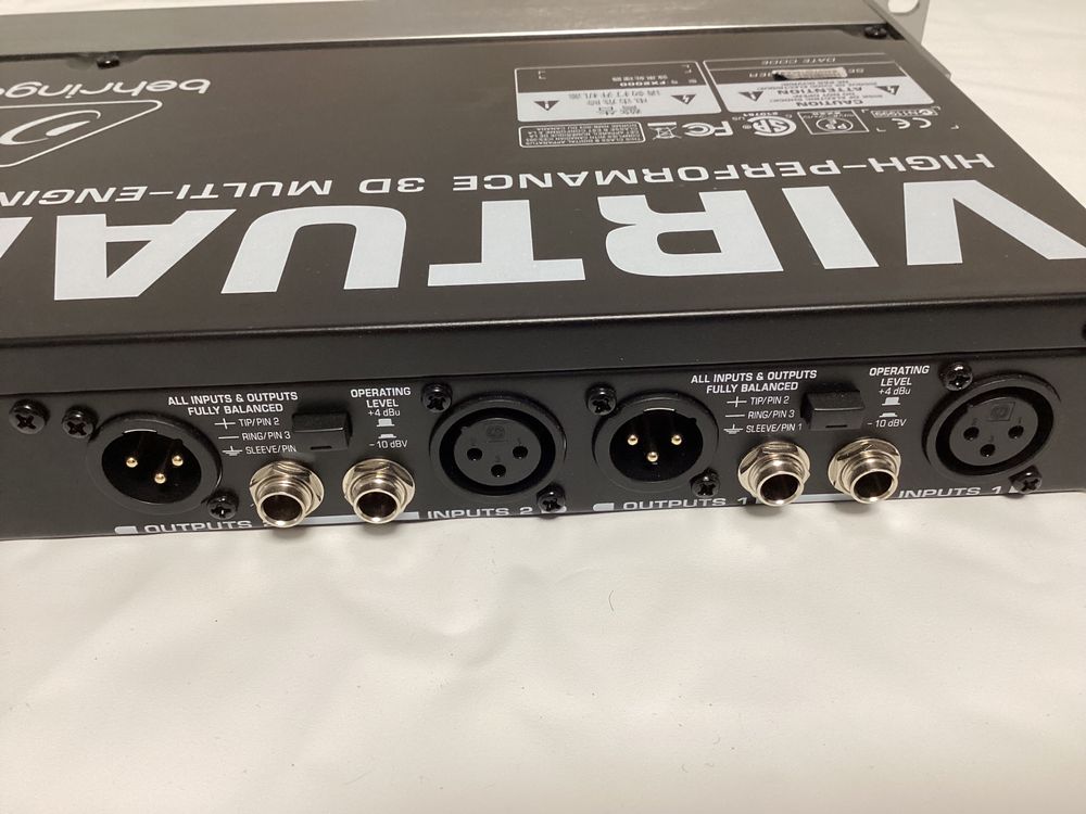 Behringer FX2000 Virtualizer 3D (Gebraucht) in Niederbipp für CHF 61 ...