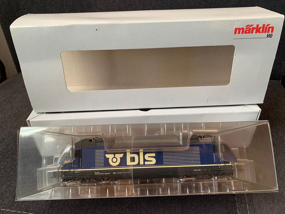 Märklin H0 BLS Lok, Serie Re 465, Nr. 37461 1 DUMPER fehllt (Gebraucht ...