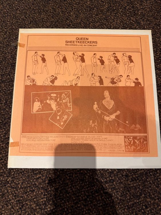 Schallplatte / Queen / SHEETKEECKERS (Gebraucht) in Freidorf TG für CHF 25 – mit Lieferung auf ...