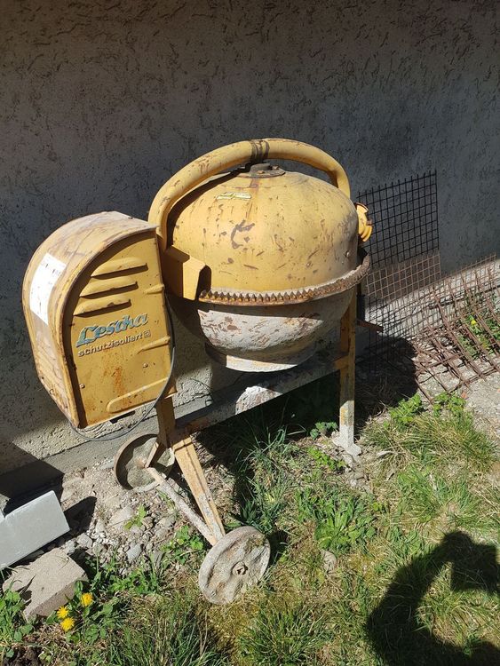 Betonmischer, Mischer, Lescha VM140S (Gebraucht) in Besenbüren für CHF ...