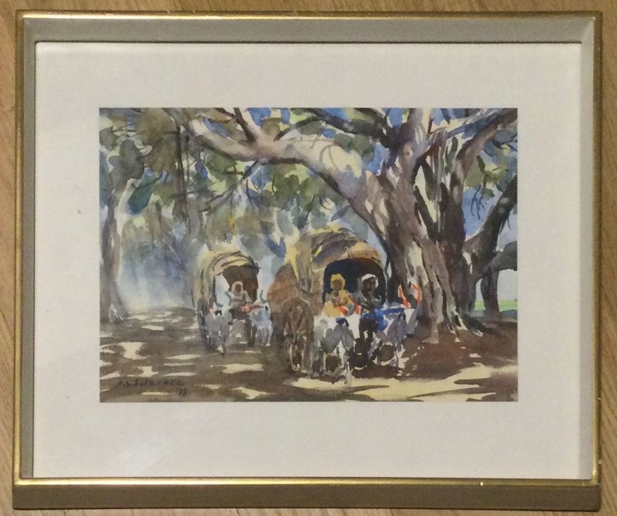 Orientalische Szene Aquarell Unleserlich Signiert (Gebraucht) in Root für CHF 5 – mit Lieferung ...