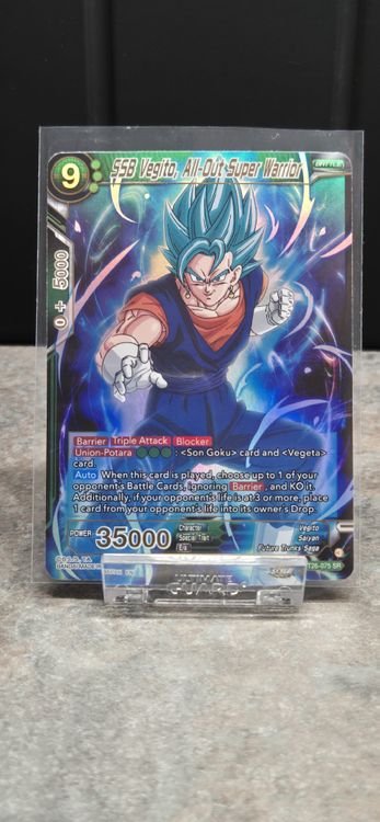 Dragon Ball Super Karte: SSB Vegito (BT26-075 SR) (Neu (gemäss Beschreibung)) in Niedergampel ...
