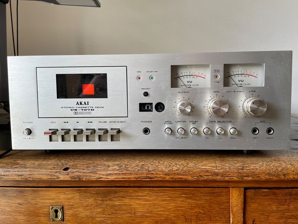 AKAI Stereo Cassette Deck CS-707D (Gebraucht) in Hildisrieden für CHF ...