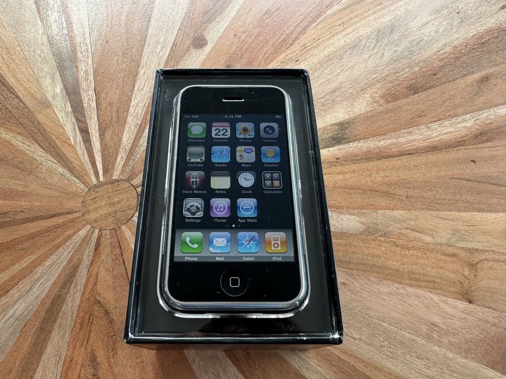 Erstausgabe und IMEI-Match iPhone 2G mit Jailbreak OVP (Gebraucht) in ...