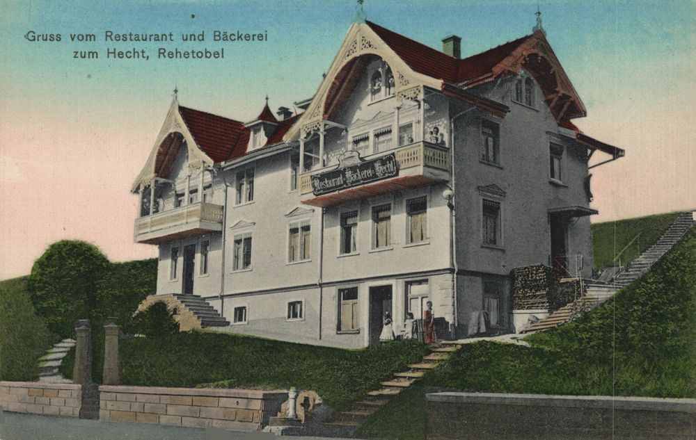 Gruss vom Restaurant und Bäckerei zum Hecht, Rehetobel | Kaufen auf Ricardo