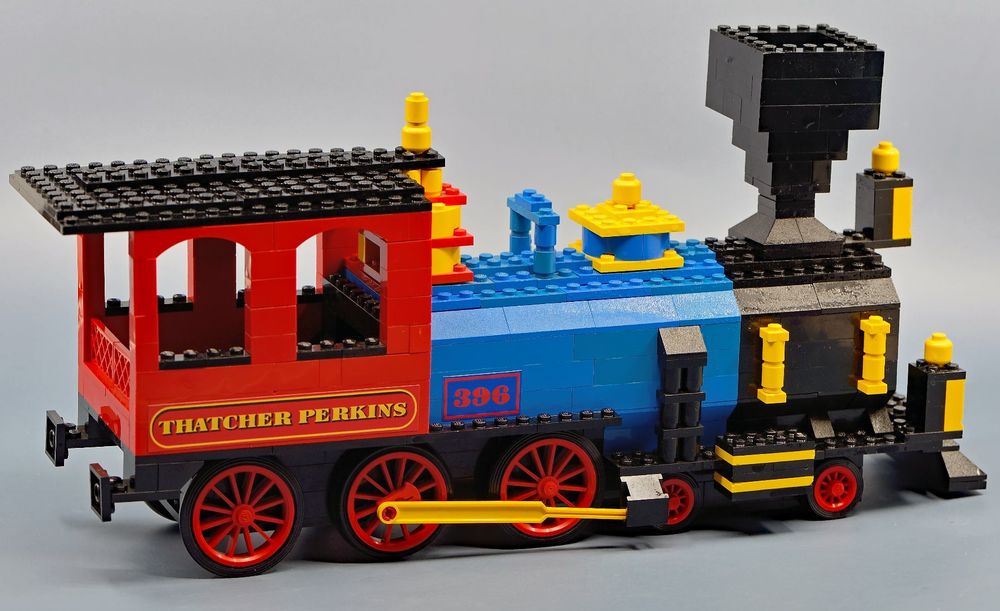 LEGO 396 Thatcher Perkins Locomotive mit OVP und BA (D'occasion) à ...