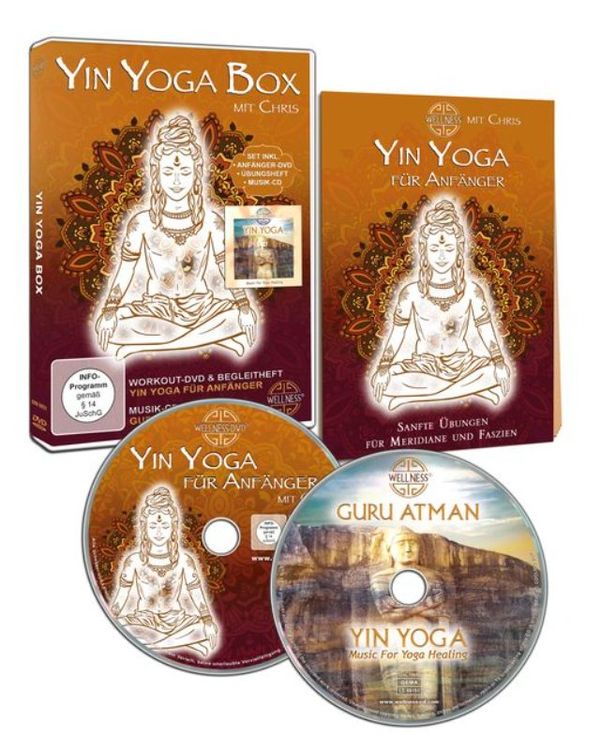 Yin Yoga Box - Set inklusive Anfänger-DVD, Übungsheft und Mu (Neu ...