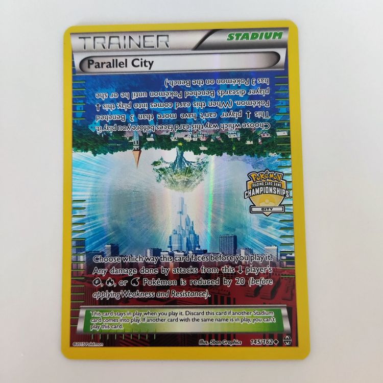 Parallel City (BKT 145) TURBOstart - Pokémon Karte (Neu (gemäss ...